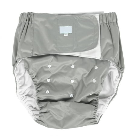 Adult , Leakfree Reusable Washable Incontinence Nappy, For Patients Men ...