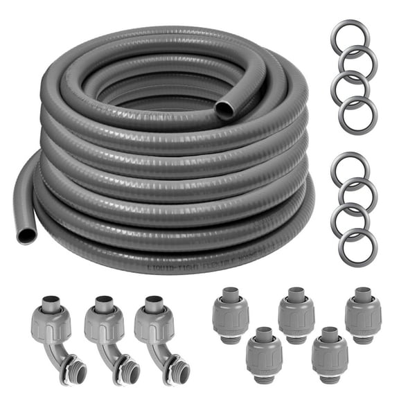2" x 50' Non Metallic Flexible Liquid Tight Electrical Conduit ...