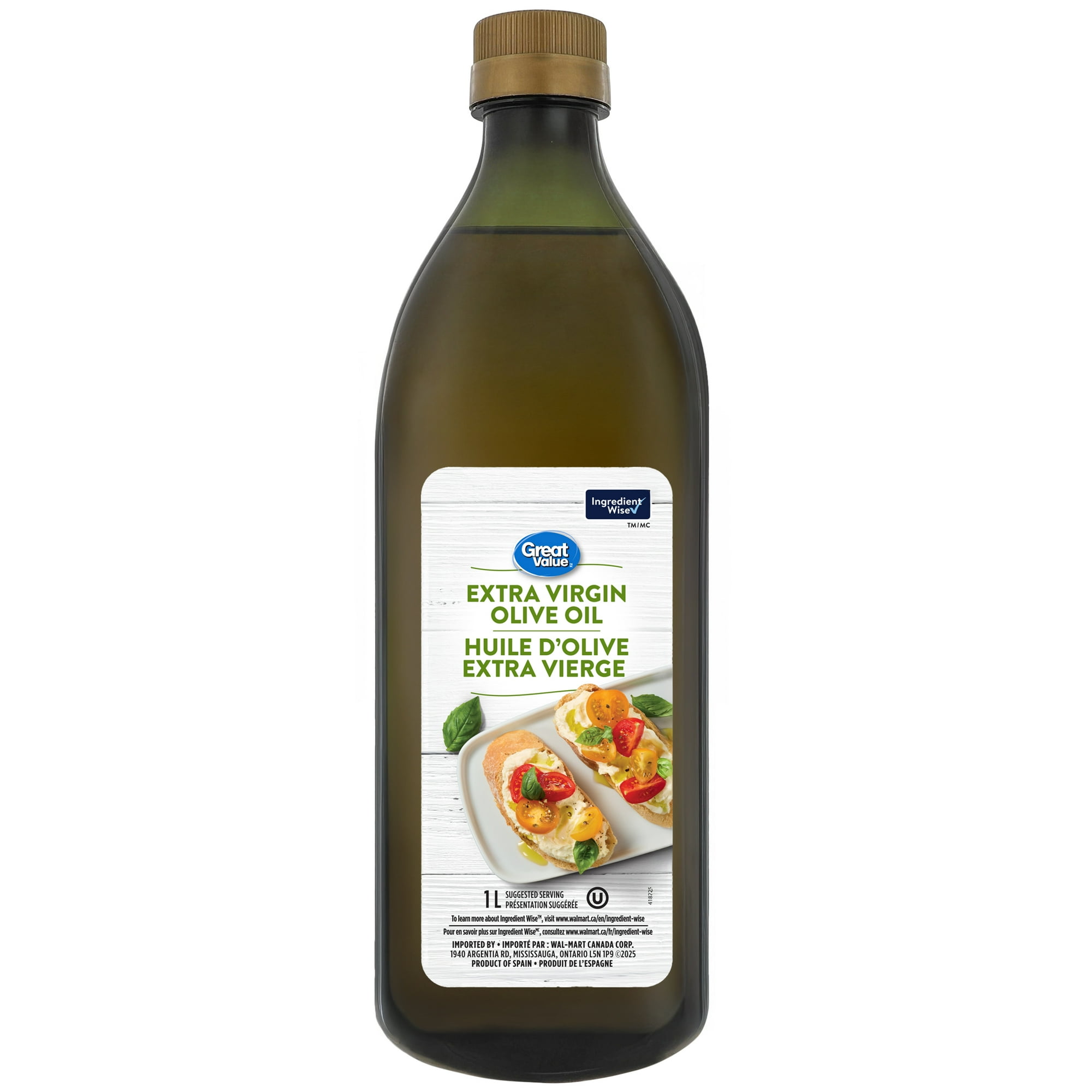 Click here for Great Value Extra Virgin Olive Oil 1 L prices