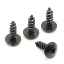 Stainless Screws for Subaru Crosstrek License Plates (Set of 4, Black ...