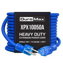 DuroMax XPC10050C 50-Ft 10 Gauge Triple Tap Extension Cord - Walmart.com