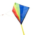 EOLO KITES Pop-Up 27 Diamond Kite - High Quality, Rainbow - Walmart.com