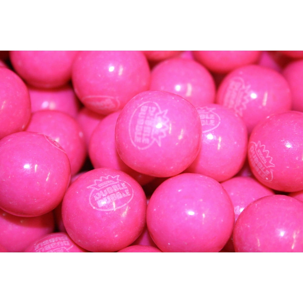 BAYSIDE CANDY GUMBALLS PINK LEMONADE BUBBLE GUM 25mm or 1 inch , 1LB ...