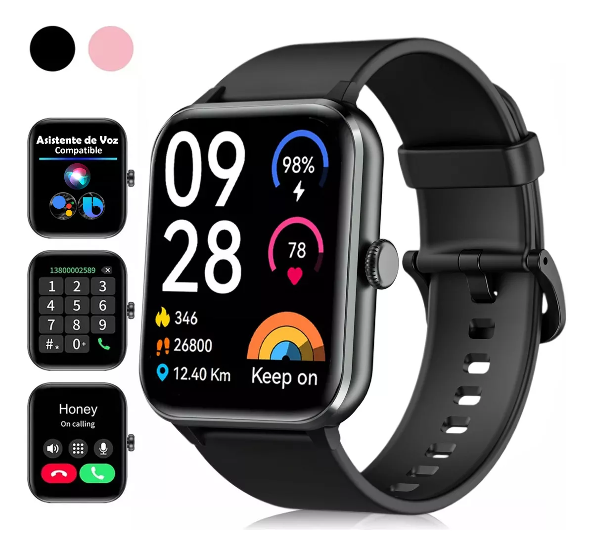 Iowodo Reloj Smartwatch Blackview R50 1.85 Smart Watch Reloj ...