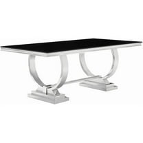 Pemberly Row Oval Faux Plaster & Stone Dining Table in White - Walmart.com