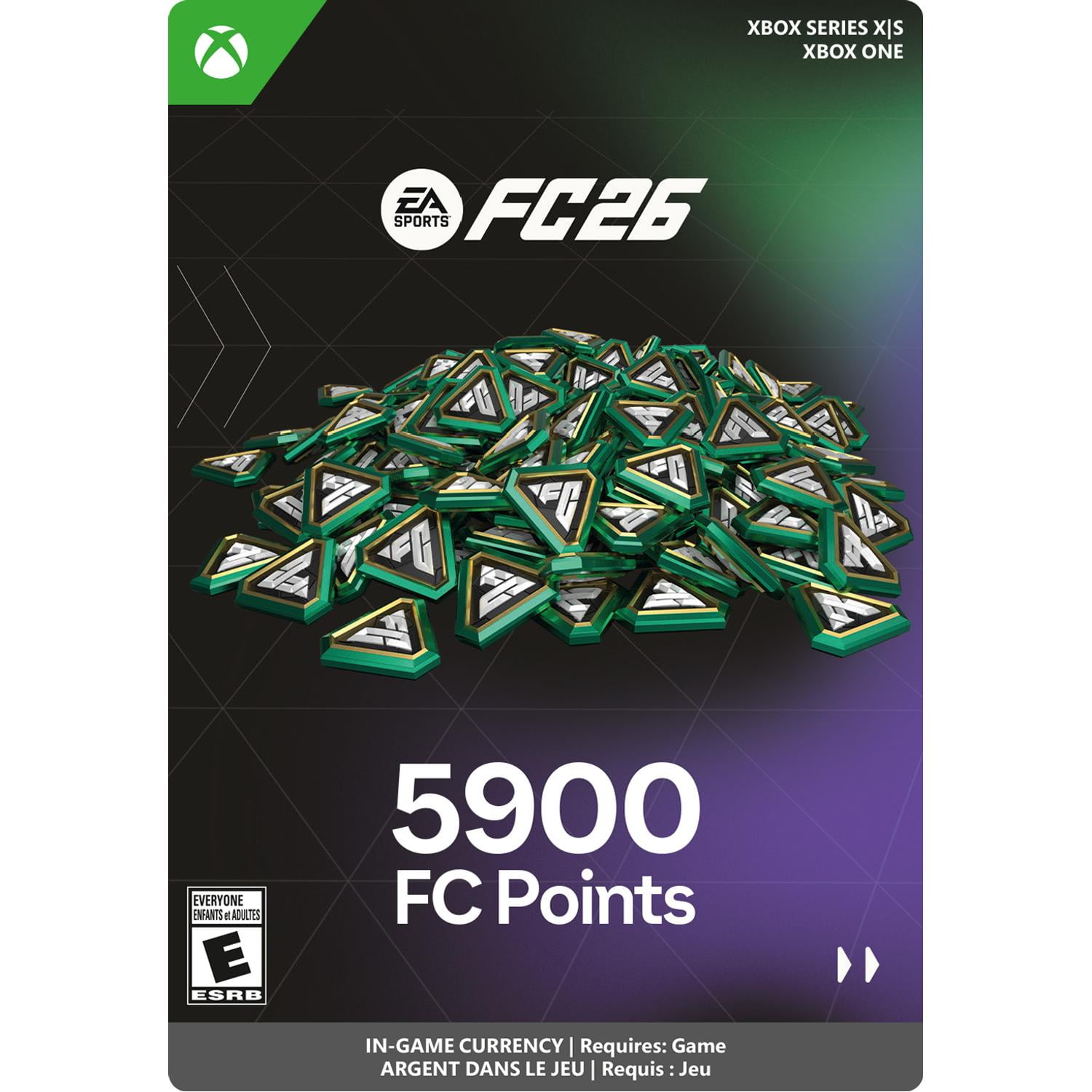 Click here for Electronic Arts Ea Sports Fc 26 5900 Fc Points (Di... prices