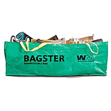 Bagster Dumpster in a Bag Green 606 Gallon Capacity - Walmart.com