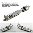 Yammee Practical Stainless Steel Fishing Reel Mount for Almost Rod Size ...