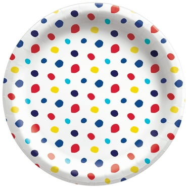 Hot Wheels Monster Trucks Large Paper Plates (8ct) - Walmart.com