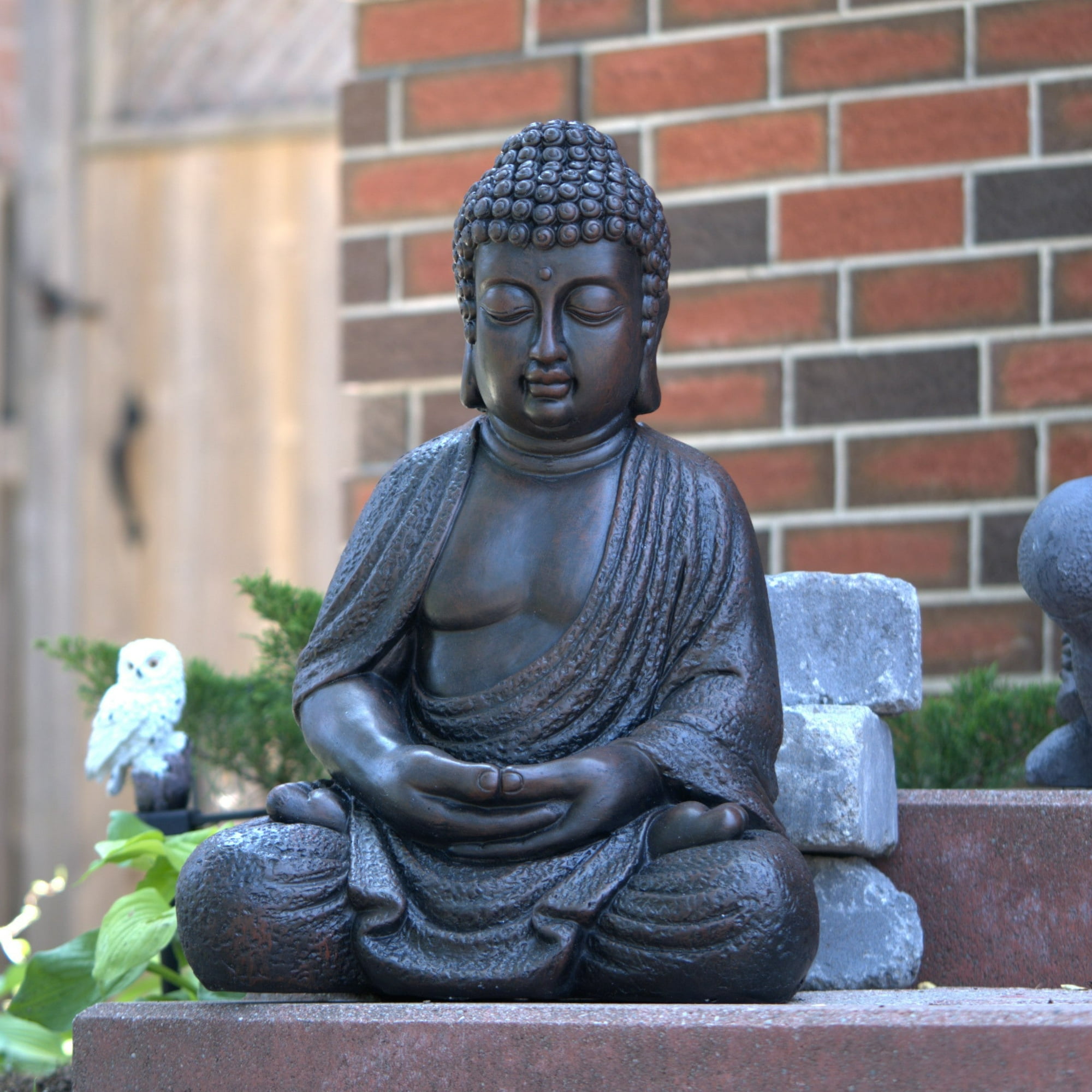 Click here for Accent Collection Tall Buddha  24 Indoor Outdoor M... prices