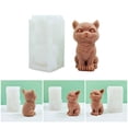 3D Silicone Mold Silicone Mold Craft Mould Cute Shape Statue Molds ...