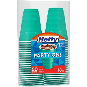 Hefty Deluxe Clear Cups, 10 Oz, 36 Count - Walmart.com