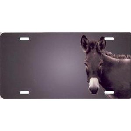 Donkey Offset Airbrush License Plate Free Names on Air Brush | Walmart ...