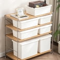 15 Quart Stackable Plastic Storage Bins With Lidsstorage Container For ...