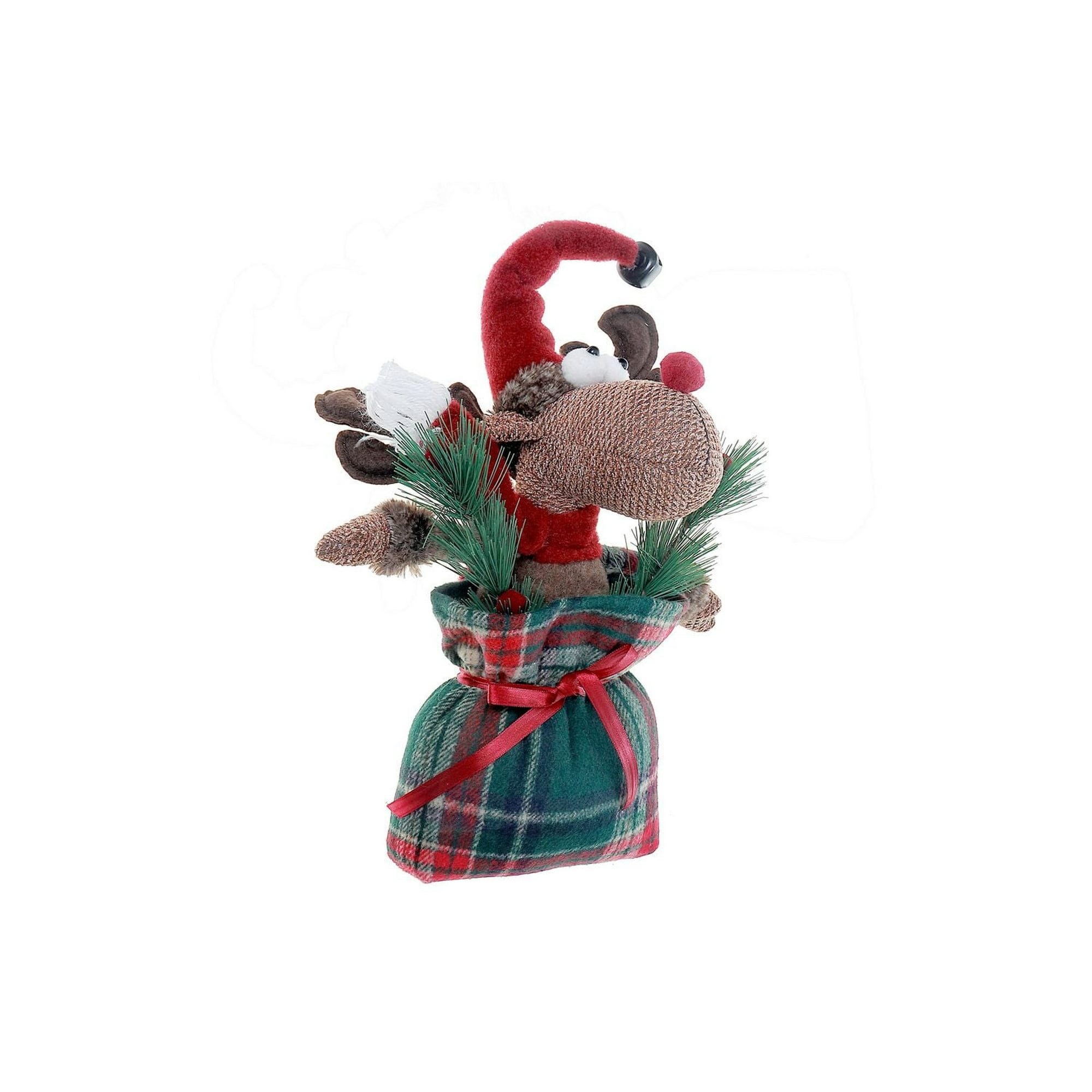 Click here for Ih Casadécor Moose Plush Sitting In Sack 7.87 L X... prices
