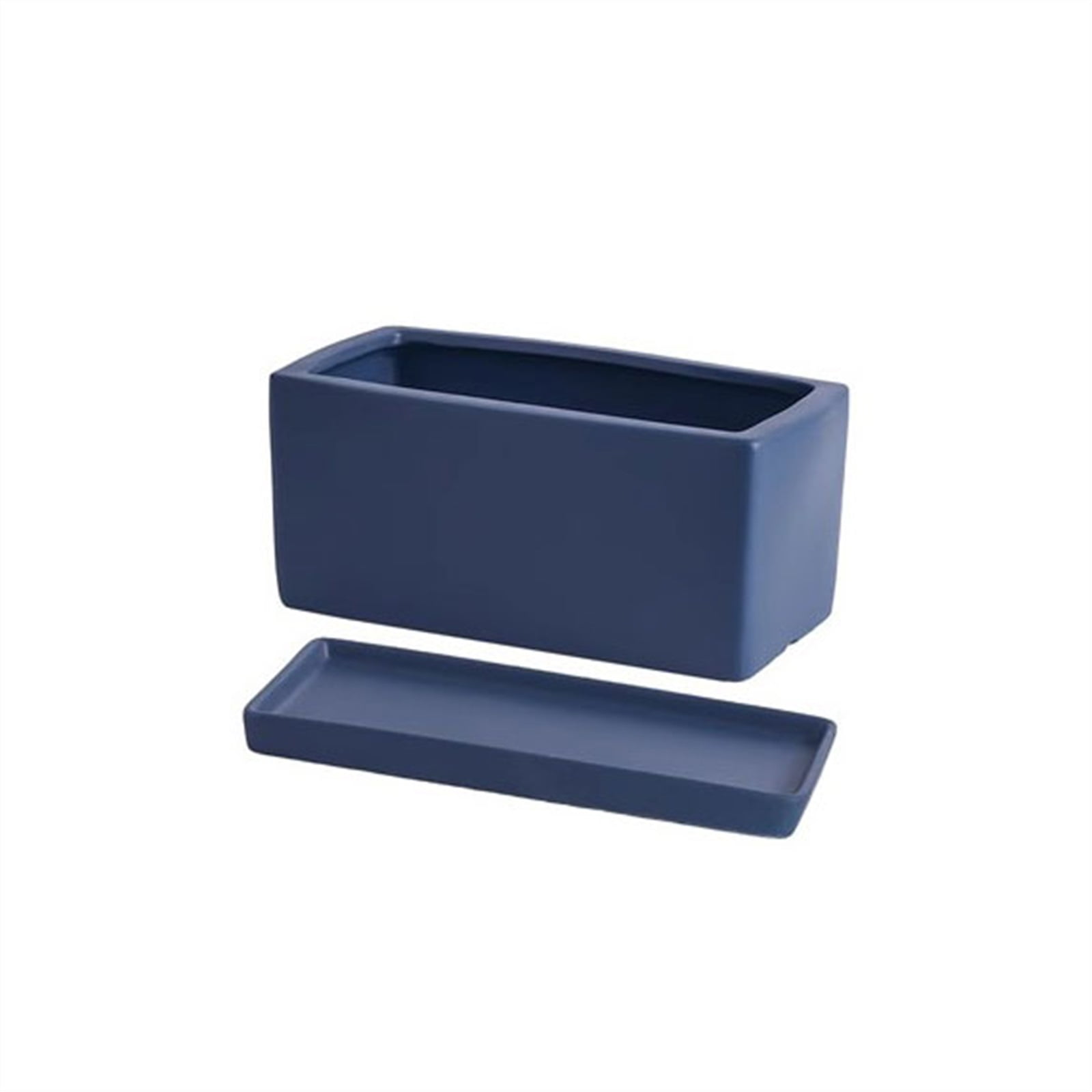 Click here for Nigoon Ceramic Rectangular Planter With Tray Scand... prices
