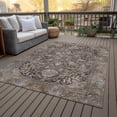Dalyn Rugs Machine Washable Indoor/Outdoor Chantille ACN2165 Brown 9' x ...