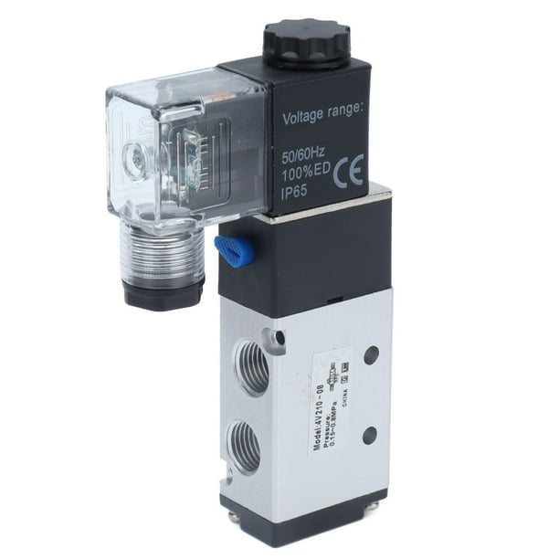 Solenoid Valve, 2 Position 5 Ways Solenoid Valve High Sensitivity For ...