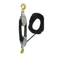 Tnarru Rope Hoist Pulley Manual Hand Lift Rope Pulley Hoist 270 Degree ...