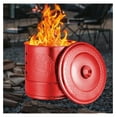 Burn Cage | Dependable | 26x26x29cm | Stainless Steel Paper Burn Bucket ...