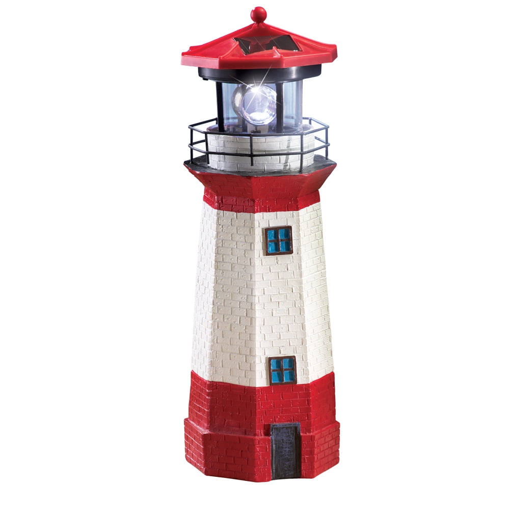 Bigbolo Solar Nautical Lighthouse Statue - Walmart.com