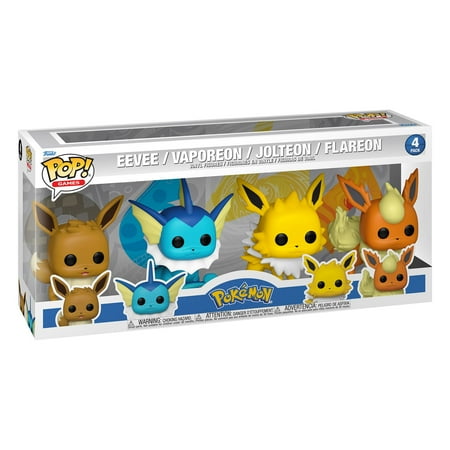 Funko Pop! Pokemon Eeveelution - Pack of 4 | Walmart Canada