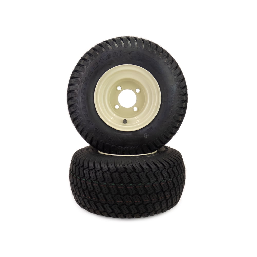 (2) Wheel Assemblies 18x8.50-8 Fits Cub Cadet RZT 42" & 46" Replaces ...