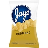 Jays Original Style Potato Chips, Thin Crunch, Perfect for Parties, 10 ...