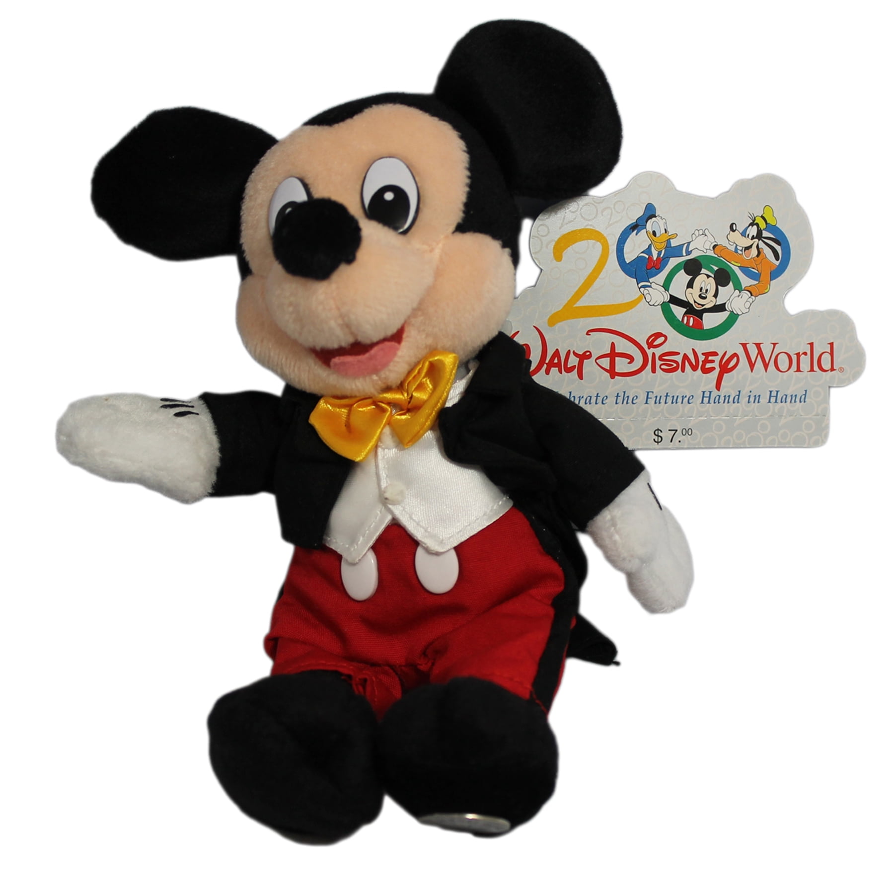 Disney Plush: Park Costume Mickey Mouse | Stuffed Animal - Walmart.com