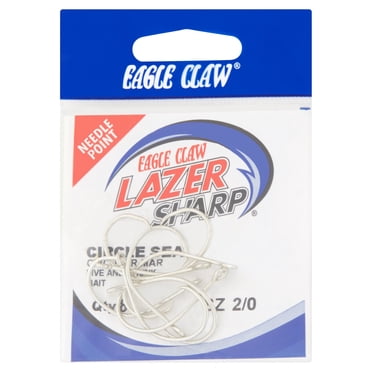 Eagle Claw ECCIRCA3 Circle Hook Assortment, Assorted Color and Size ...