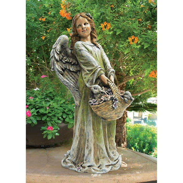 Design Toscano Joy, the Flower Angel Statue - Walmart.com