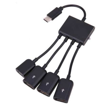 YDJKET Type-C one for four OTG HUB hub USB-C USB 2.0 one point four HUB ...