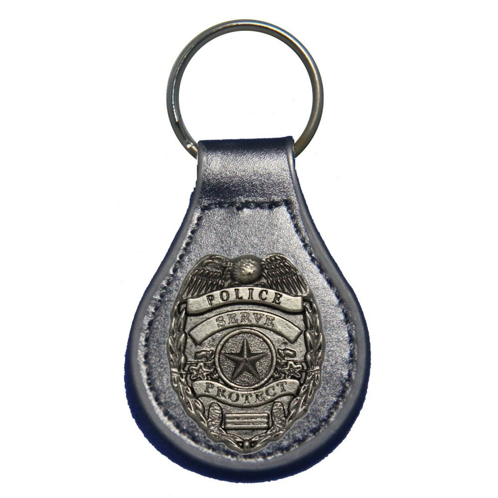 Genuine Texas Brand - Police Law Enforcement leather key fob or ...