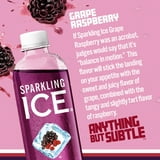 Sparkling Ice® Bubble Drink, Grape Raspberry Flavored Sparkling Water ...