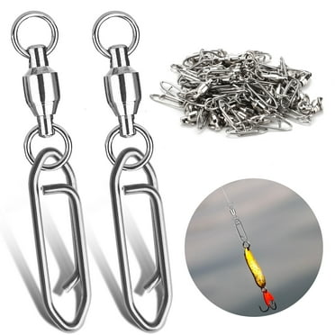 Dr.Fish Fishing Power Clips Stainless Steel Speed Clip Quick Change ...