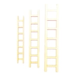 3 Wooden Ladder Doll Embellishments Art Supplies MIxed - Walmart.com