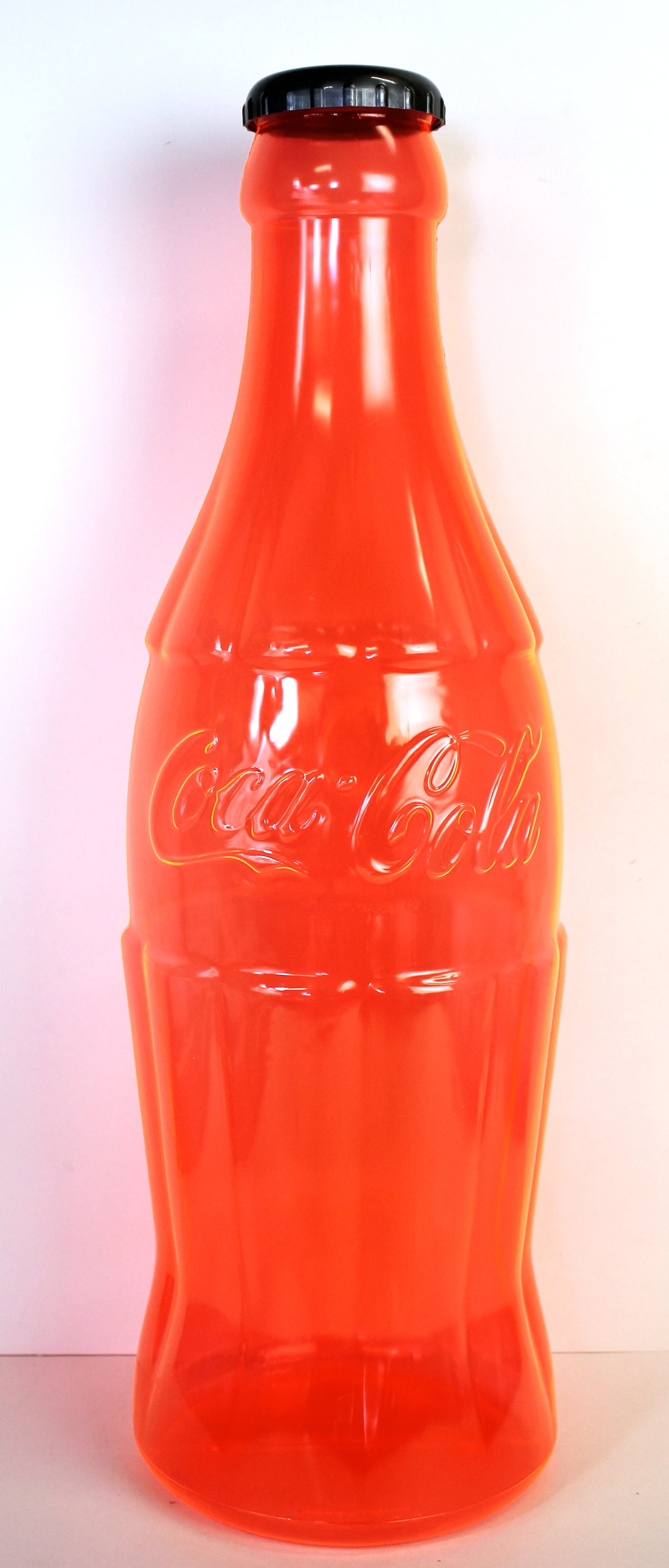 Coke Bottle Bank 22" Neon Orange - Walmart.com