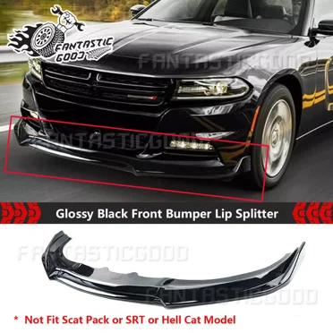 For 2016-2018 Chevy Camaro Painted Black ZL1 Style Front Bumper Body ...