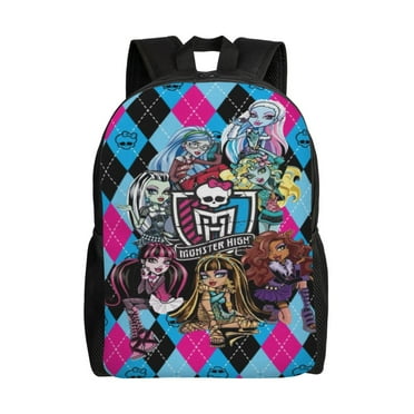 "Mattel Monster High School Backpack: 16"" Full Size Kids Bookbag ...