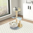 Hommow Dolphin Cat Tree 27 Multi Level Kitty Home With Scratching