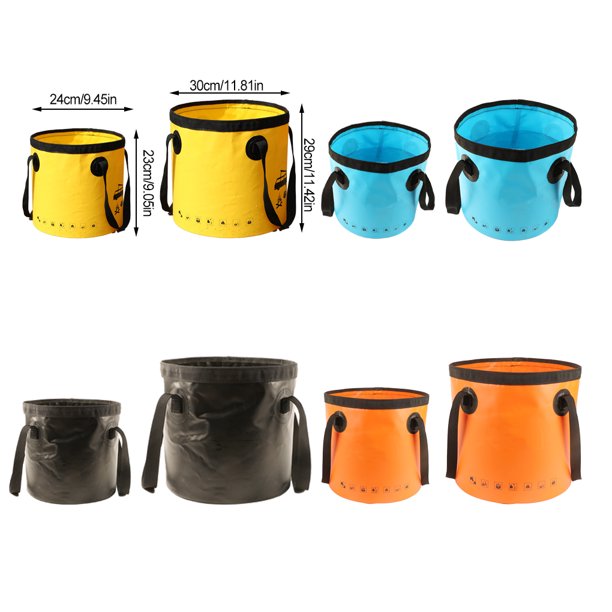 Folding Water Bucket Professional Reservoir Holding Container Liquid ...