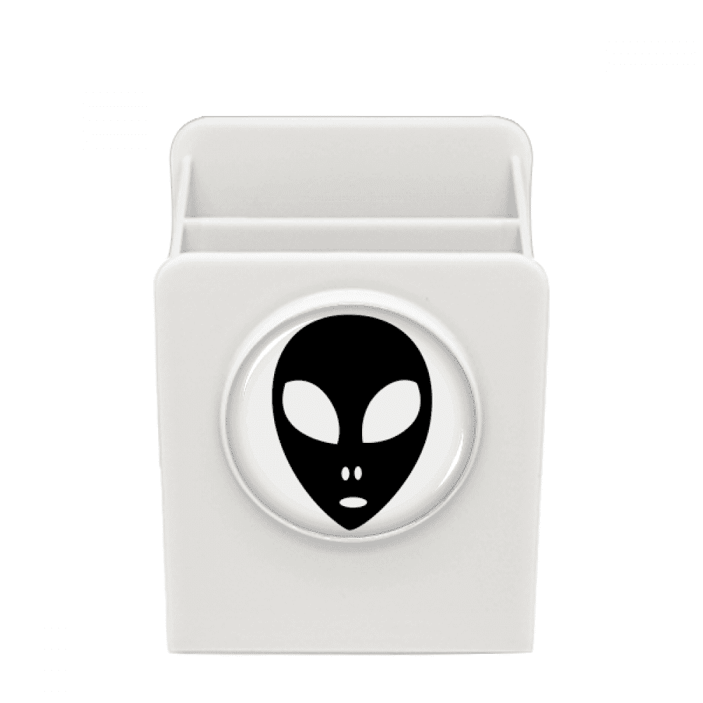 Universe Alien Monster Head Portrait Desk Pencil Holder Cup Pen ...