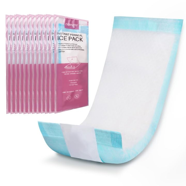 Compresas frías perineales instantáneas desechables NEWGO Postparto ...