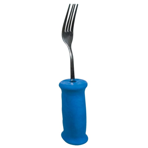 Gripeez Built-Up Grip with Utensil- Fork - Walmart.com - Walmart.com