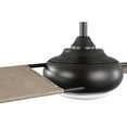 Edisto Two Canvas wrapped blade 54" Indoor/Outdoor Ceiling Fan ...