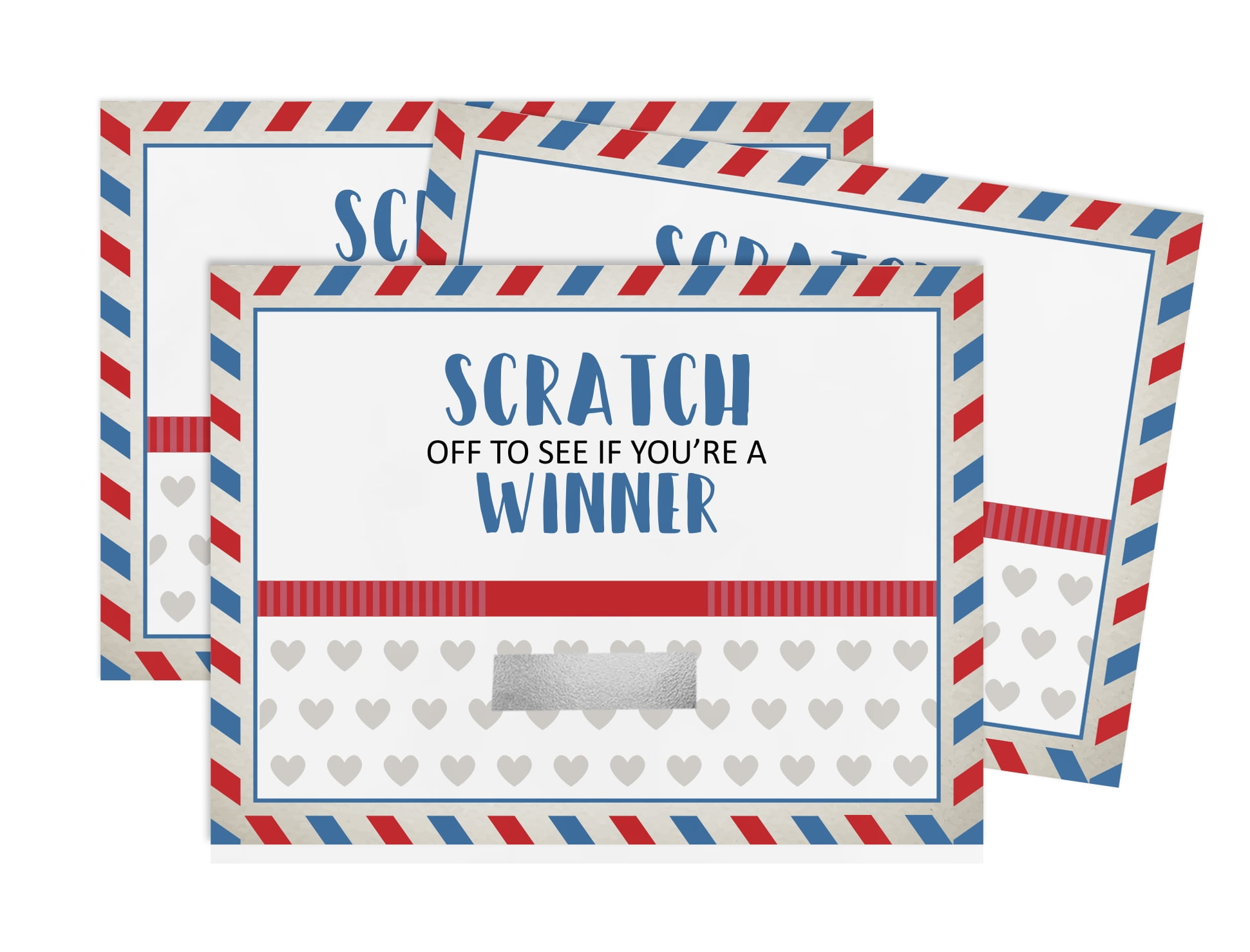 Inkdotpot Boy / Girl Baby Shower Scratch Cards, Pack Of 30, Postcard ...