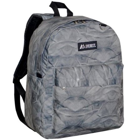 Everest 2045P-GRY ROCK Classic Pattern Backpack - Grey | Walmart Canada