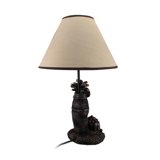 Zeckos Golf Lovers Tee Light Golf Bag Table Lamp With Decorative Shade ...