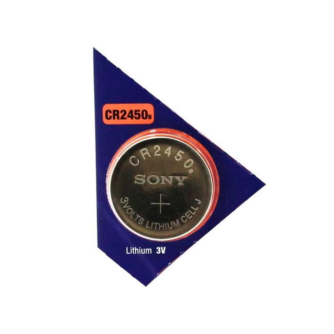 Sony SONY-CR2450 3V CR2450 Lithium Primary Coin Cell Watch Battery ...