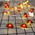 Luminarias Watermelon Fruit-Shaped LED String Lights for Indoor and ...